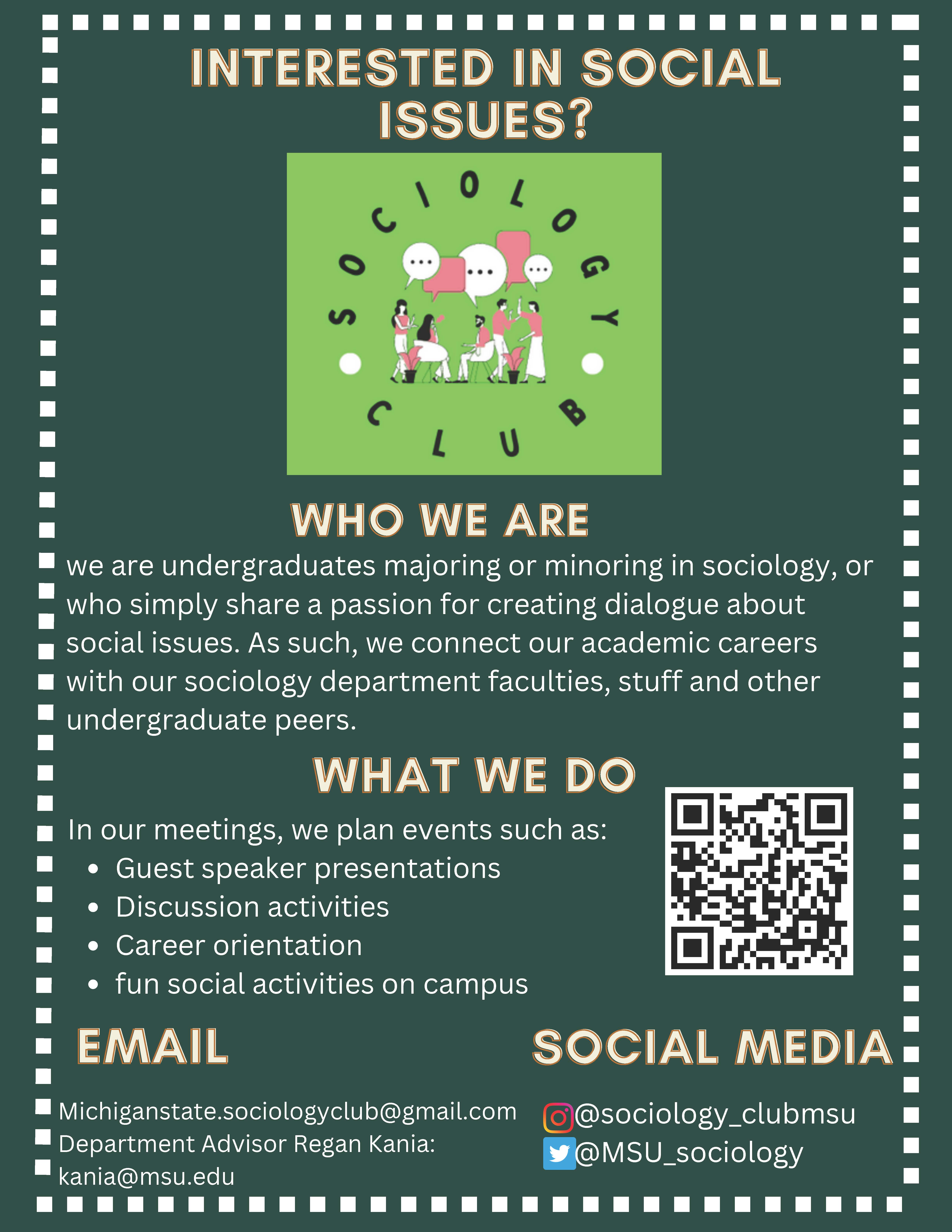 Undergraduate | Department of Sociology | Michigan State University